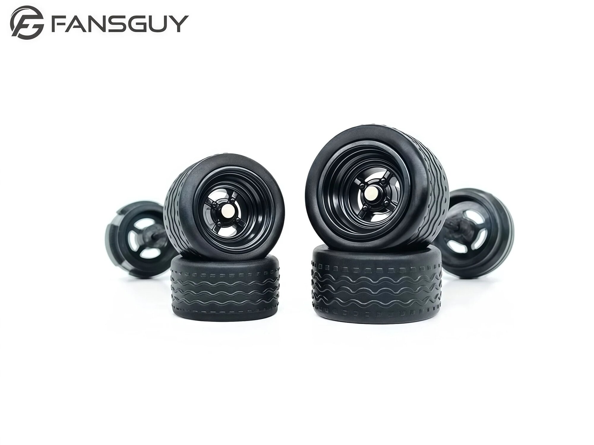 Колеса FANSGUY для масштабных моделей 1/64