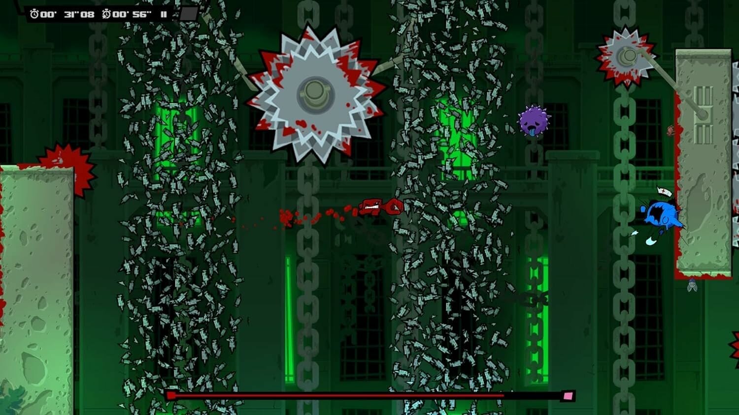 Super Meat Boy Forever (Игра на картридже) (Nintendo Switch) — фото 1