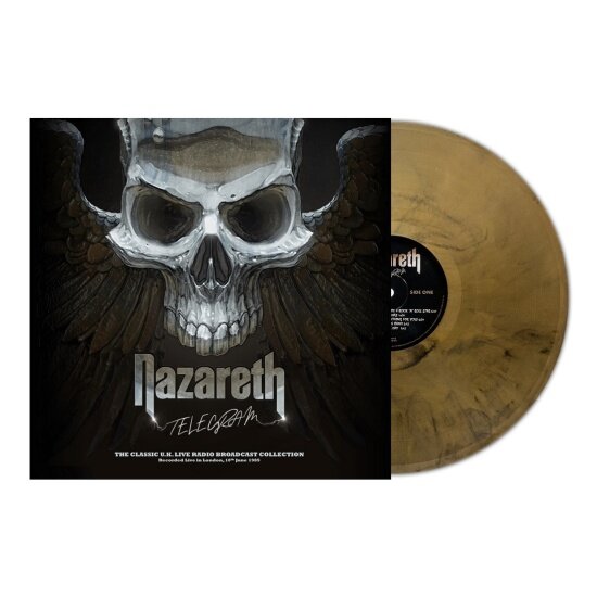 Виниловая пластинка EU Nazareth - Telegram - Live From London, 1985 (Gold Marble Vinyl)