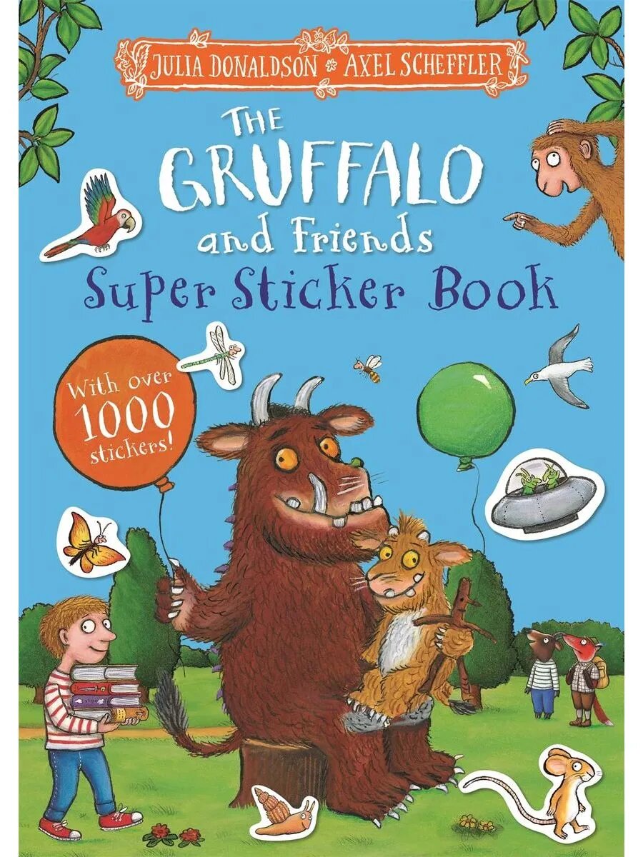 The Gruffalo and Friends Super Sticker Book Груффало | Macmillan