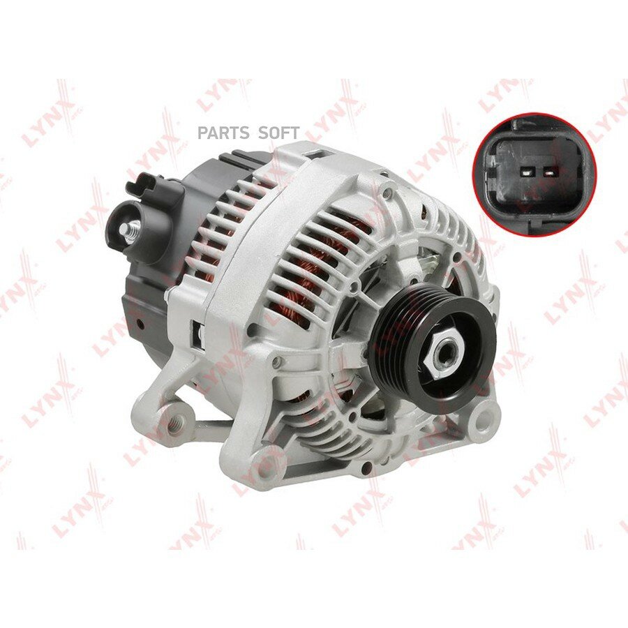 Генератор от официального дистрибьютора, LYNXAUTO, артикул EA1207