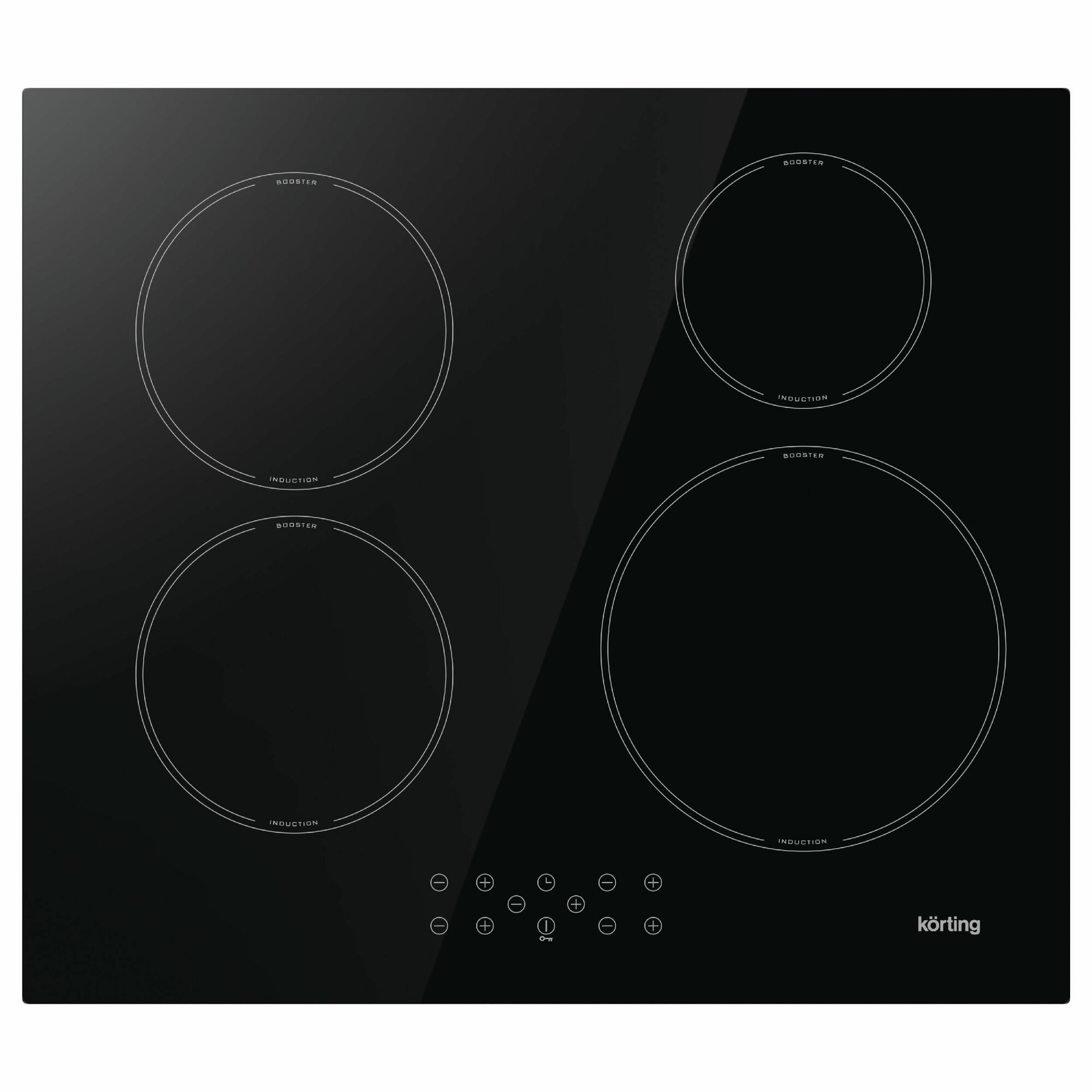 Встраиваемая индукционная варочная панель Korting HI 64044 B