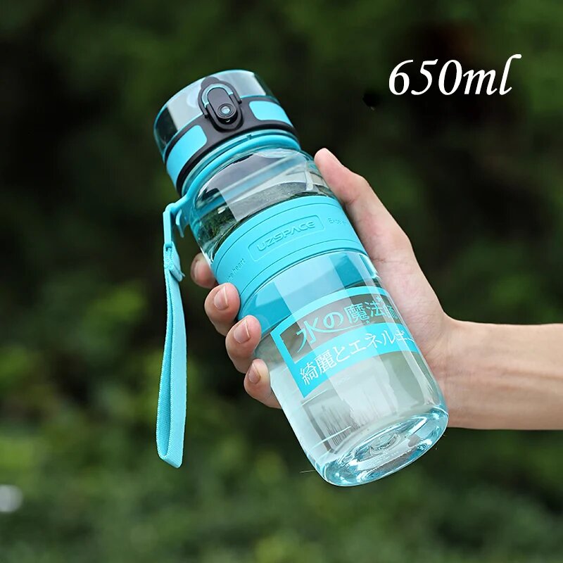 Бутылка для воды UZSPACE 500 мл для детей 650ml Green