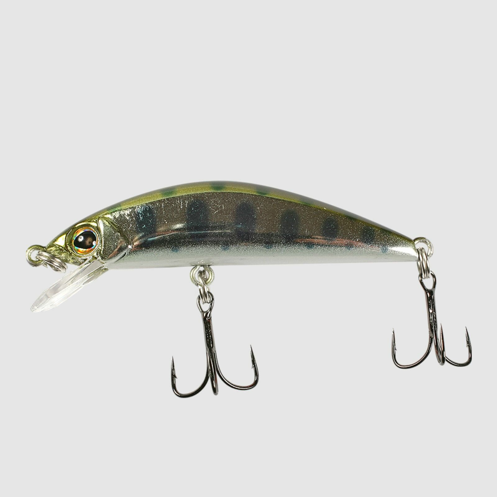 Воблер JACKALL TIMON TRICOROLL 47HW 3.2g цвет SILVER YAMAME