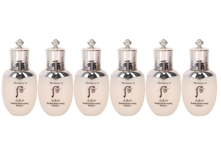 Увлажняющая вода женская The History Of Whoo Weather Floral Tribute Water, набор пробников 25мл*6