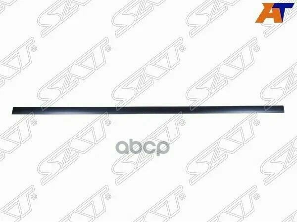 Накладка (молдинг) передней двери слева черная для Audi A6 1998 арт. ST-AU14-040M-2