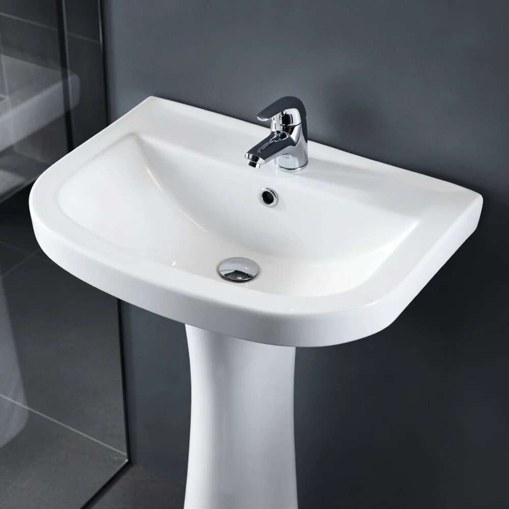 Умывальник Santeri подвесной PRO 56 белый 1.3115.5. S00.10B.0 023-2960 131155S0010B0