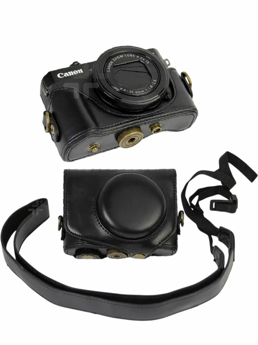 Чехол футляр для фотоаппарата Canon PowerShot G7 X Mark III G7XMIII G7XM2 G7XII