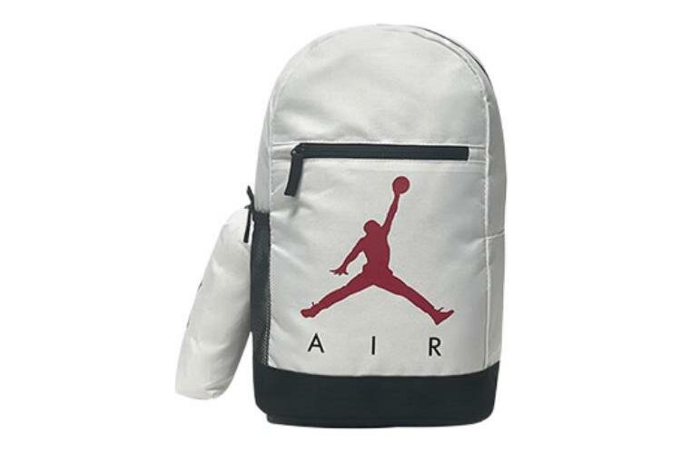 Рюкзак унисекс Jordan Brand Logo Fabric Medium белый, M EU, артикул 7374460