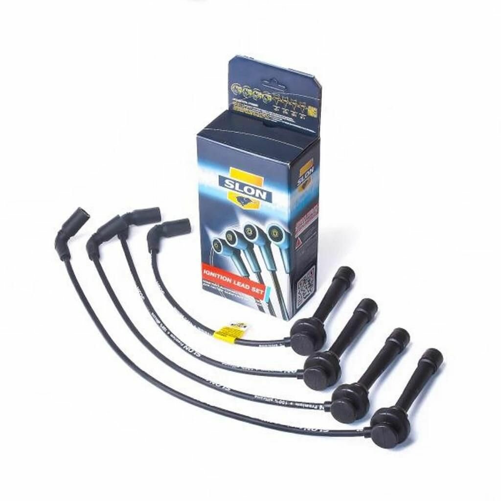 Провода высоковольтные SLON SLN.036 Great Wall Hover 2.4 06->, Honda CR-V с двигателем 20 1995-2006 OEM № 32700-PHK-405