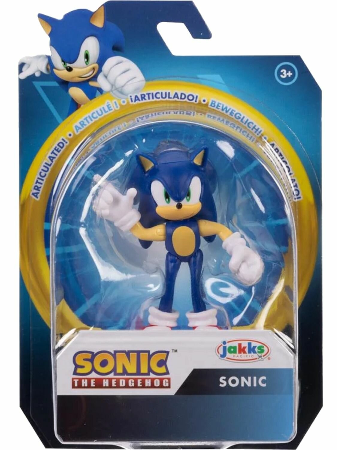 Фигурки JAKKS Pacific SONIC- Подвижная фигурка Соника , 7 см - Соник 40370
