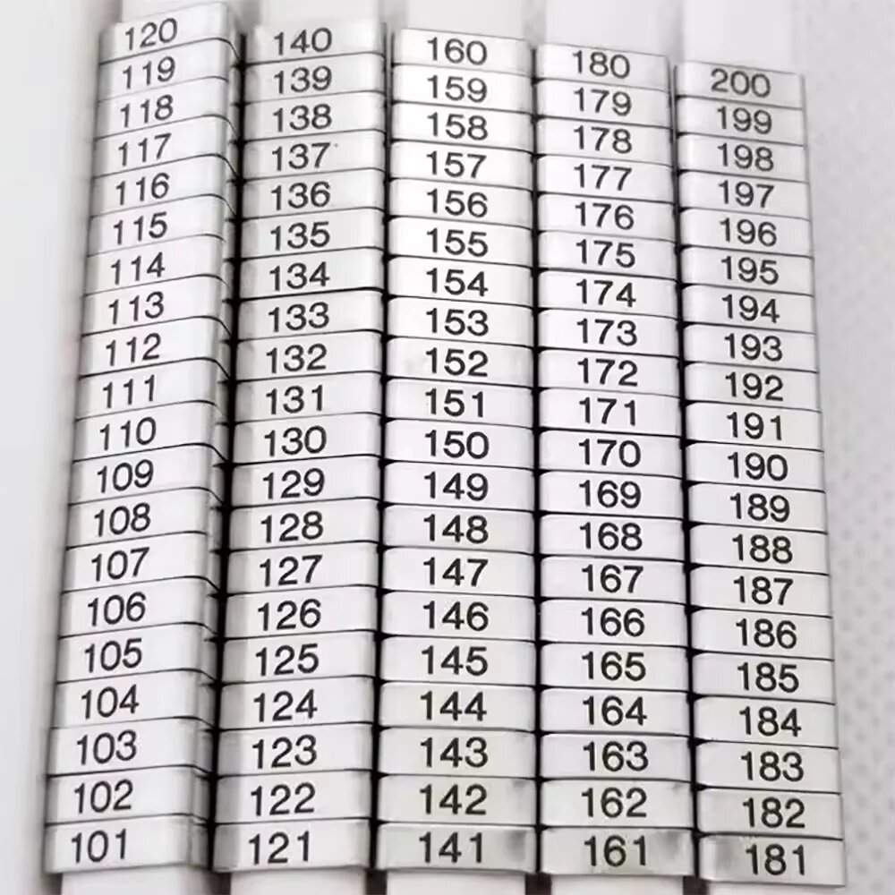 Лабораторные зажимы для ушей мыши/крыс, Double no 101-200