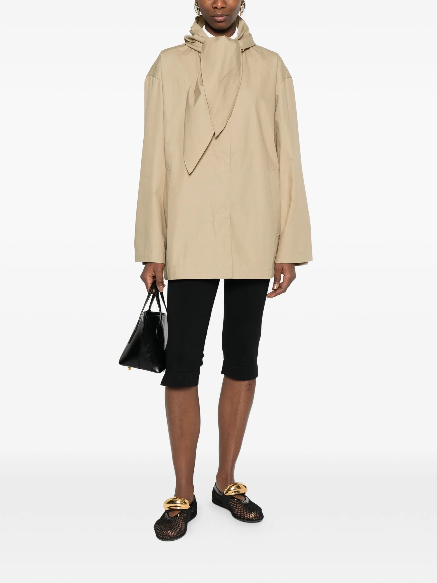 Куртка TOTEME Wide-sleeve jacket, размер 36, разноцветный — фото 1