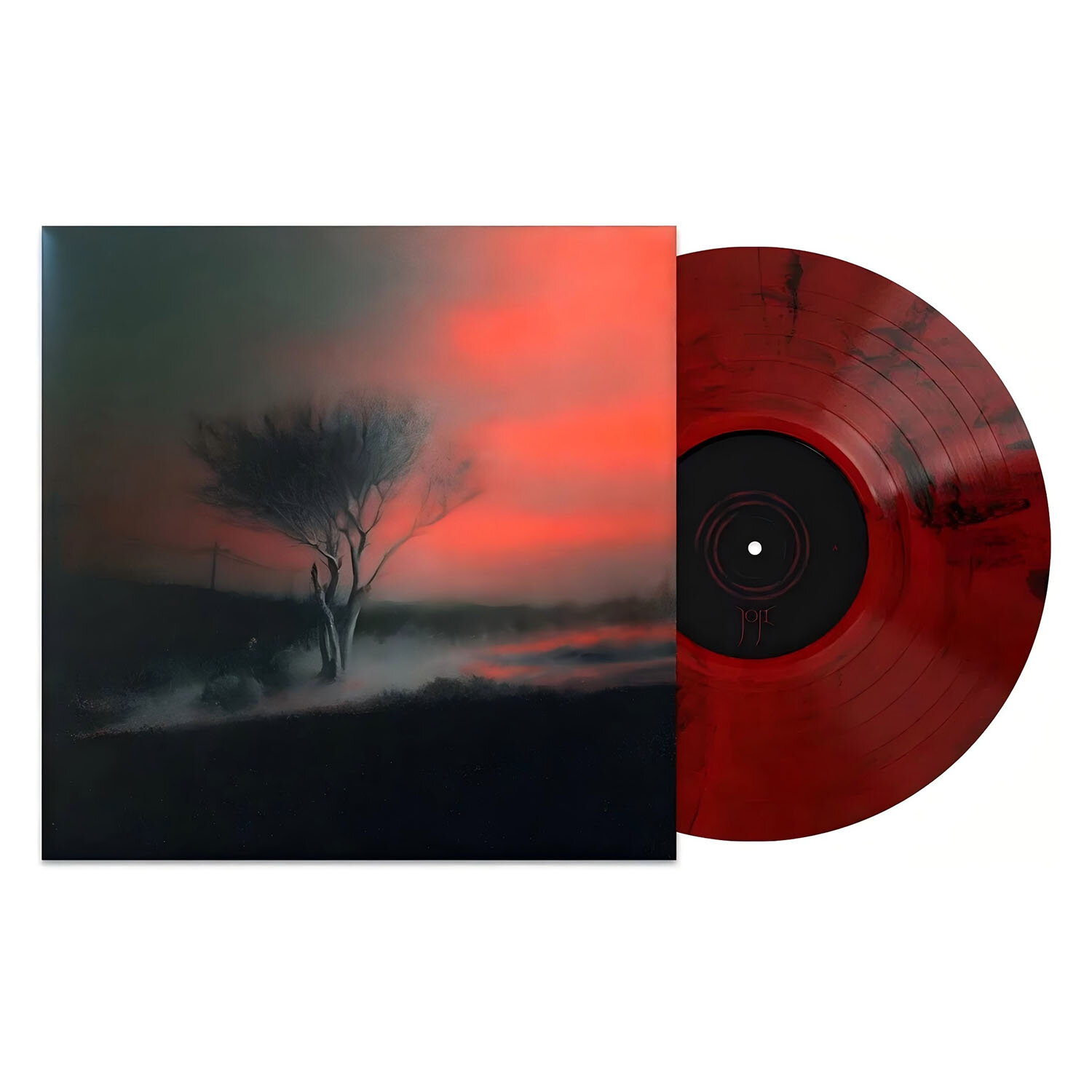 Виниловая пластинка Joji - Piss In The Wind, Red w/ Black Swirl (Ruby Black Wave), Alternative Cover