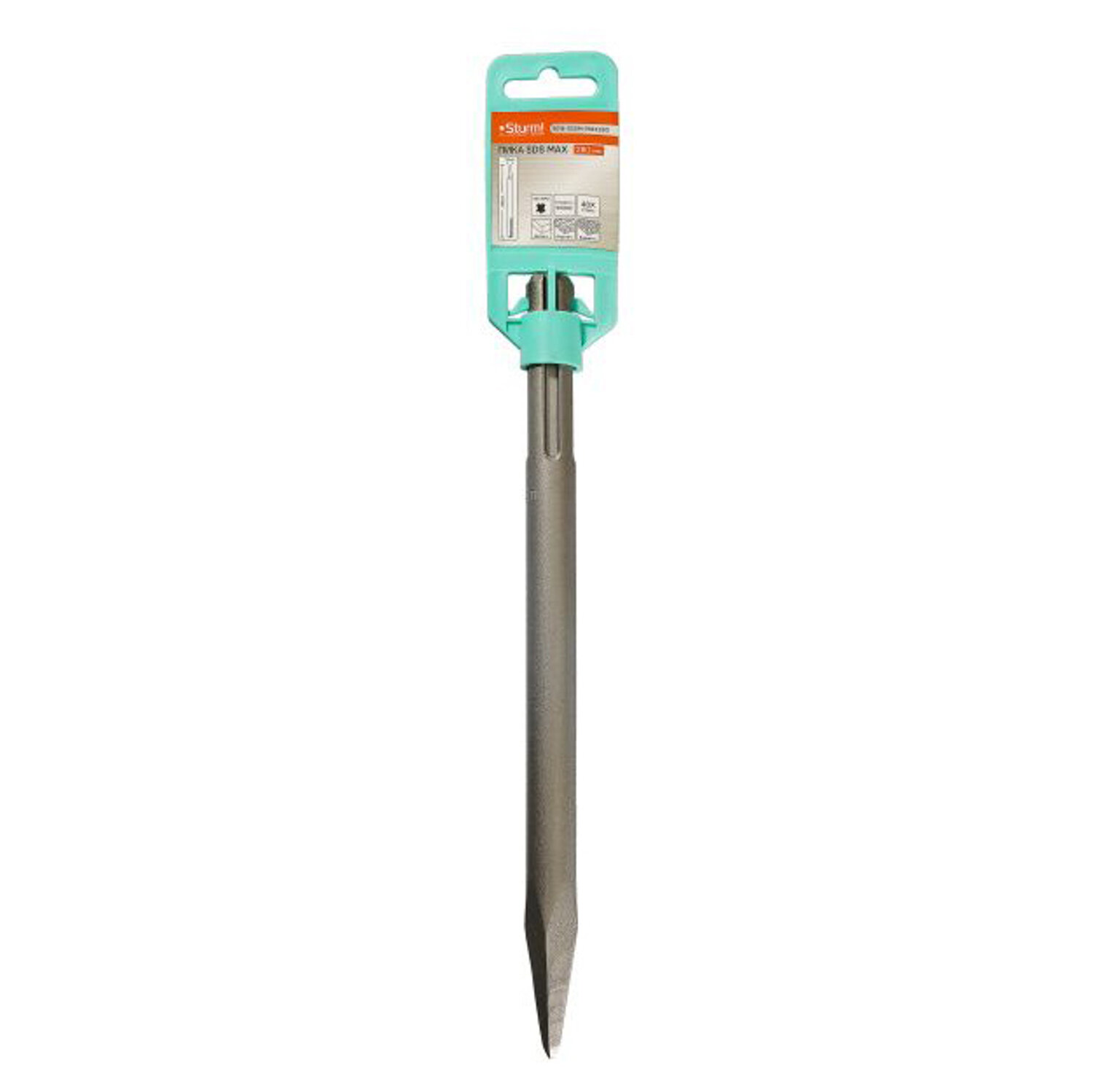 Долото пика Sturm 18х280 мм, SDS-Maх, угол заточки для низкой истираемости (9018-SDSM-P18x280)