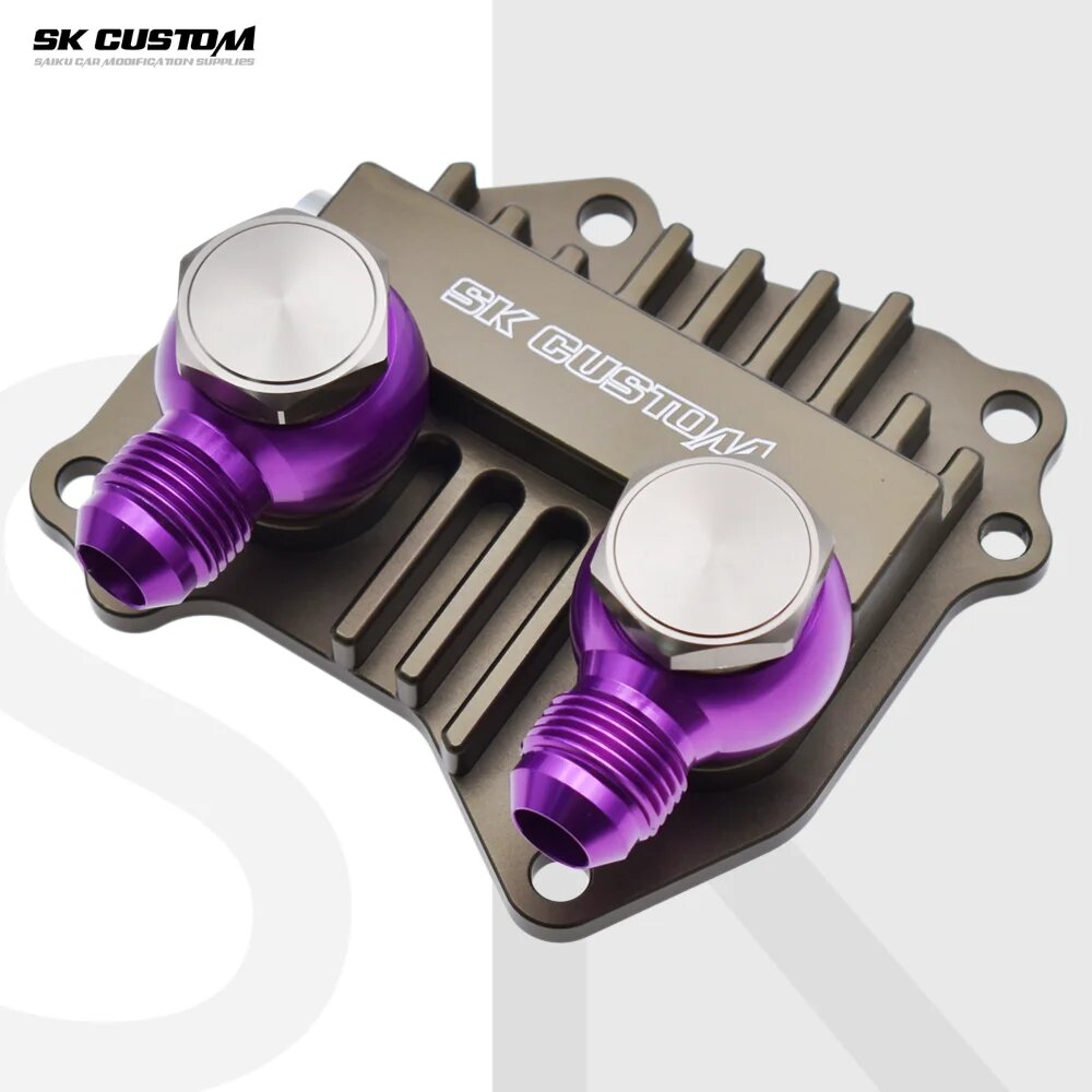 SK CUSTOM для BMW N13: Мощный адаптер масляного радиатора, детали для тюнинга автомобиля