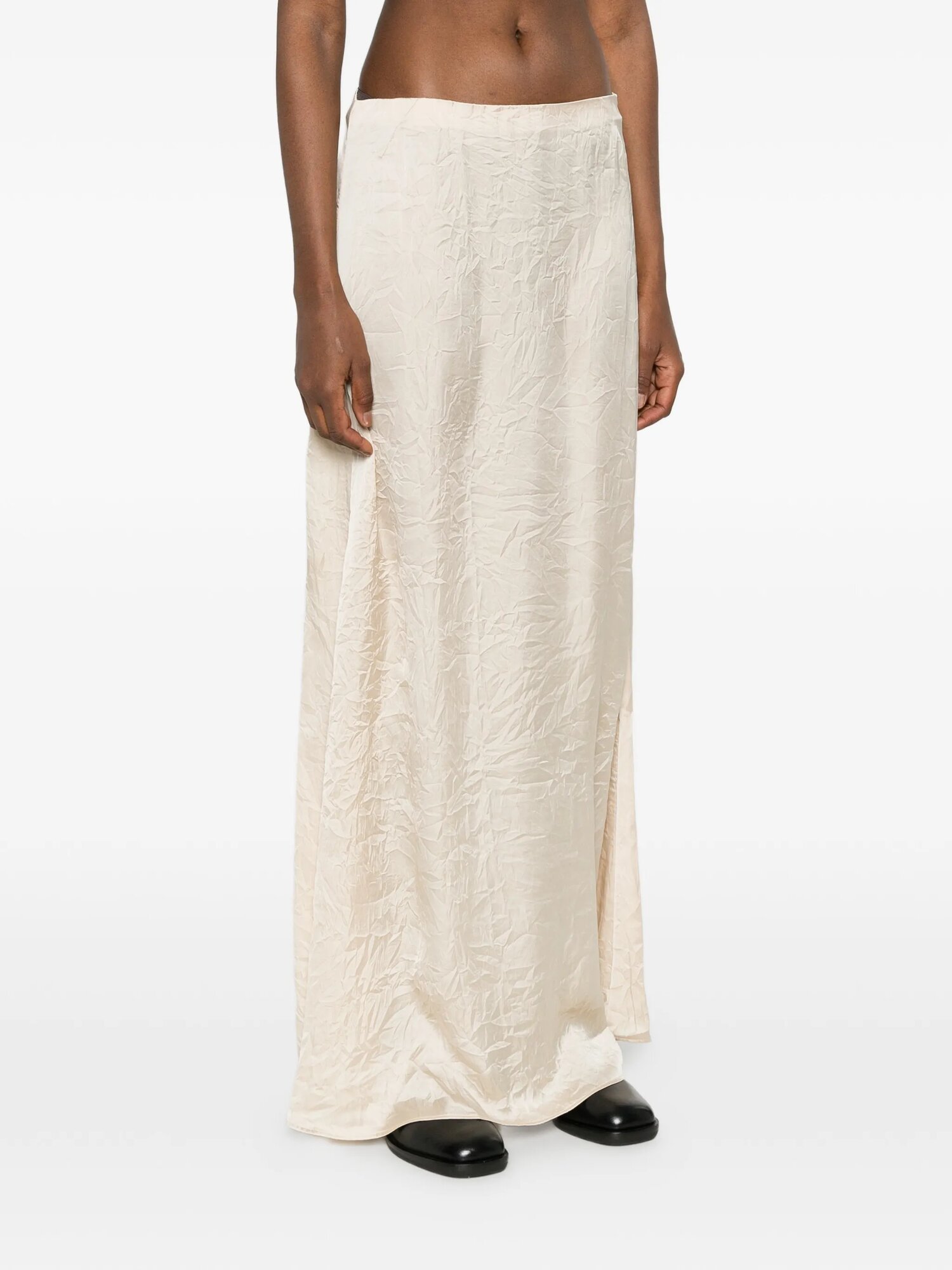 Юбка Isabel Benenato Wrinkled maxi skirt, размер 38, разноцветный — фото 1