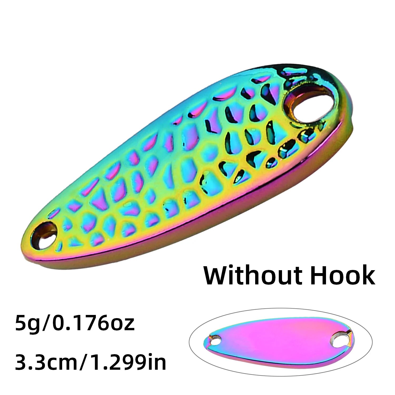 Металлический спиннербейт 2.5г/3.5г/5г/7г C-5g No Hook