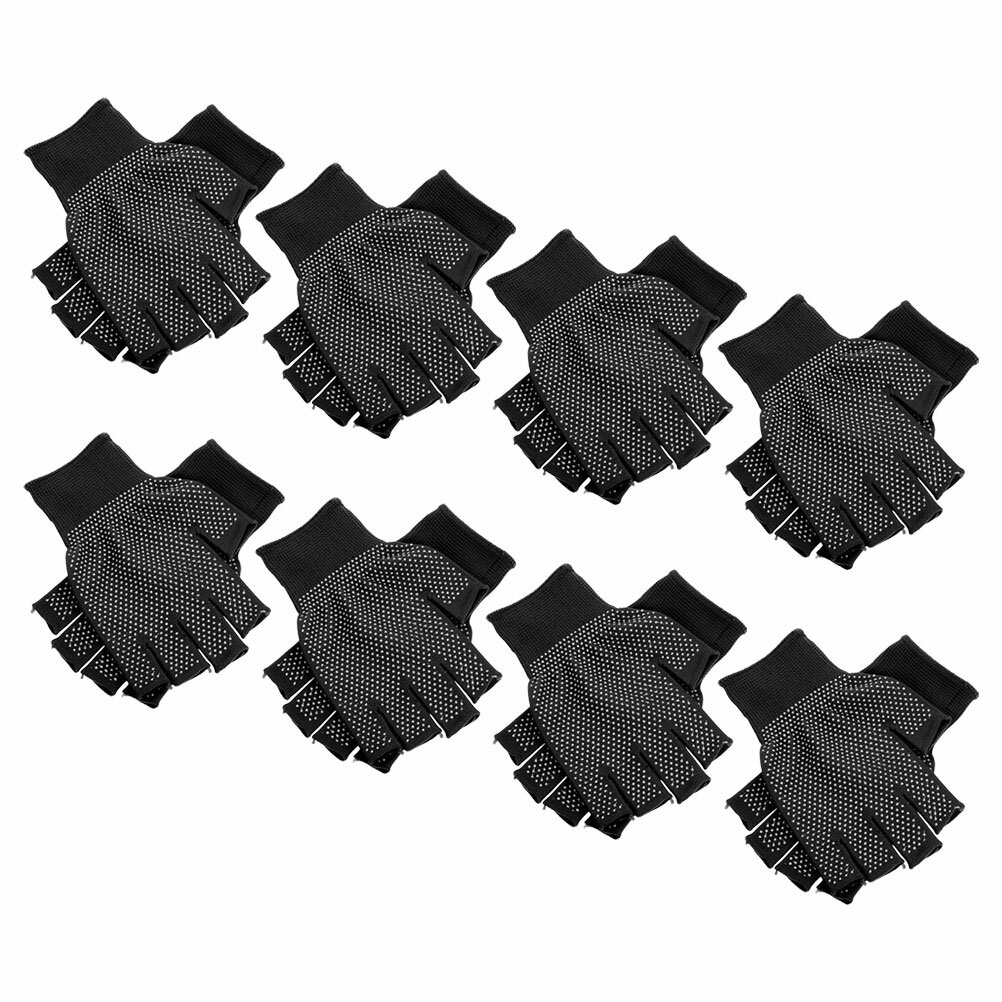 8 Пар Рабочих Перчаток, Антискользящие, Для Мужчин и Женщин, Из Дышащего Материала