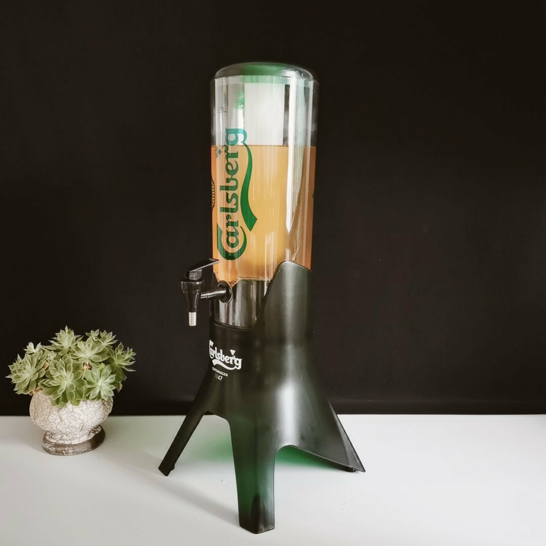 3-литровый кег-охладитель Carlsberg с логотипом бренда для бара и КТВ