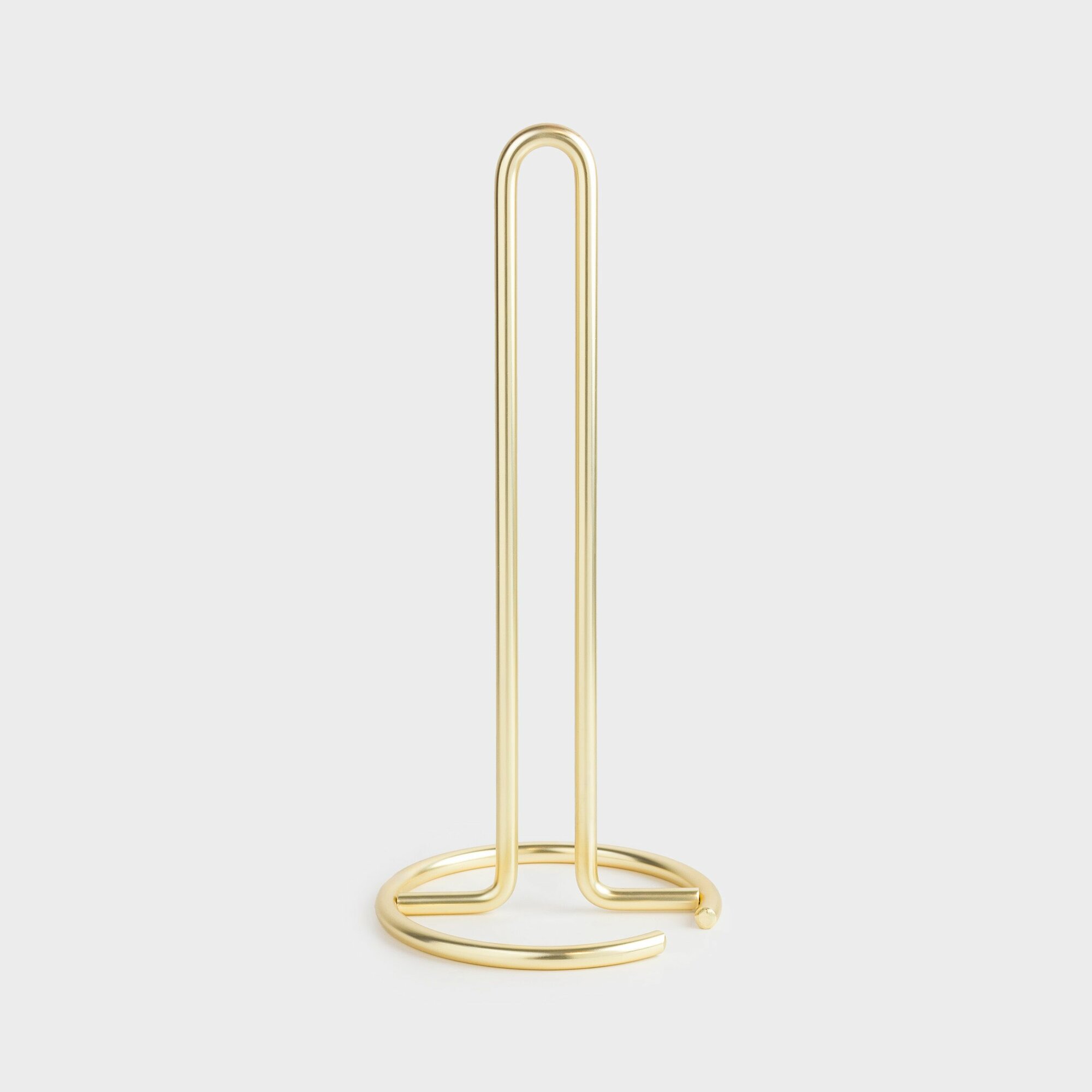 Держатель для бумажных полотенец, 31 см, металл, золотистый, Classic gold, Kuchenland