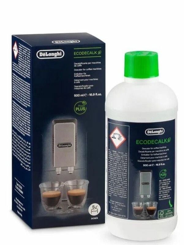 DeLonghi Средство для удаления накипи EcoDecalk DLSC500, 500 мл