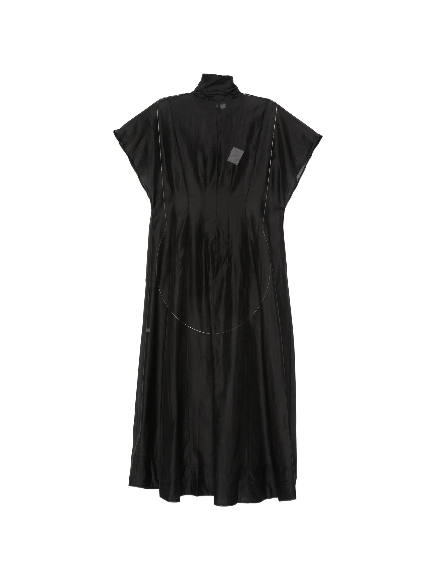 Платье SU High-neck panelled maxi dress