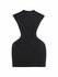 Платье A.W.A.K.E.MODE Sculpted mini dress, размер 34, черный