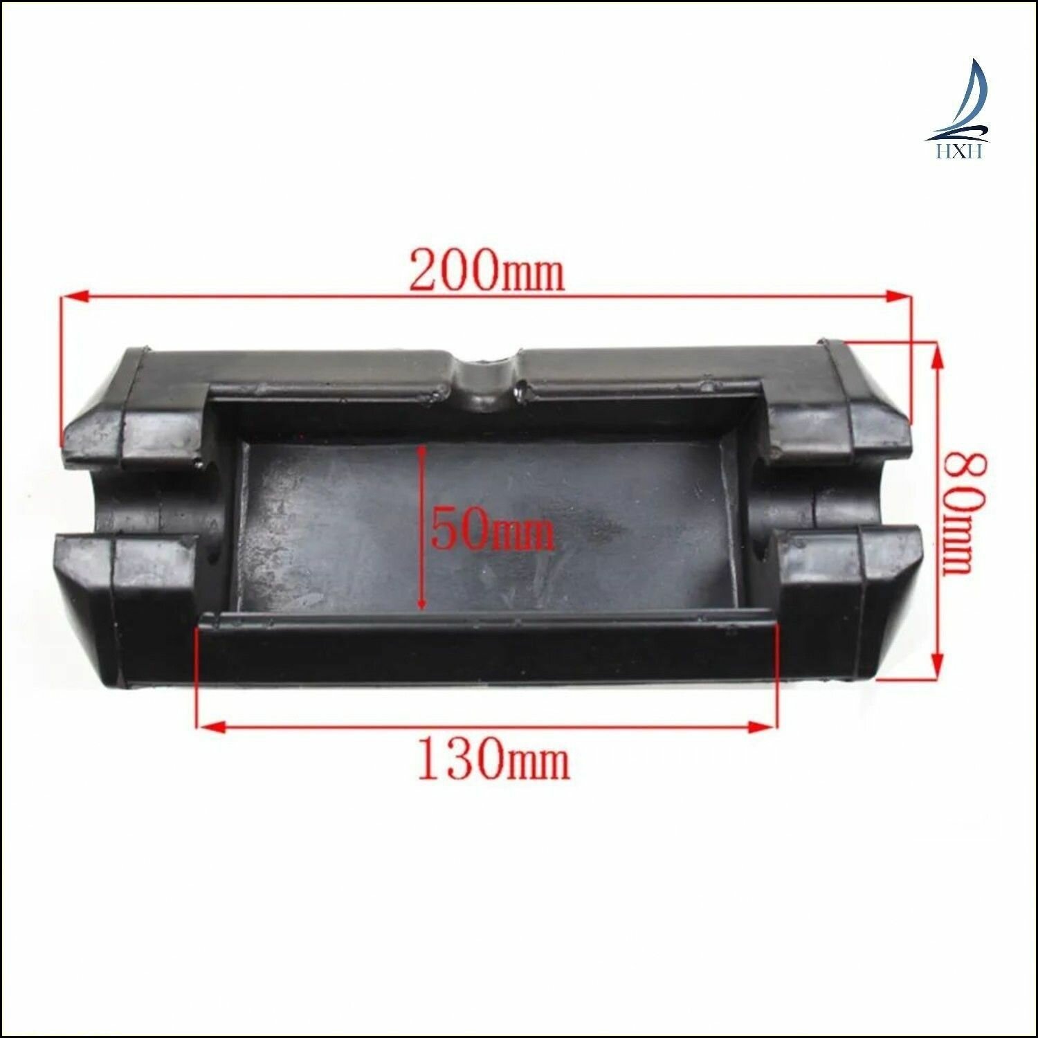 Черная квадратная накладка для руля, эксклюзивный комплект 1 шт