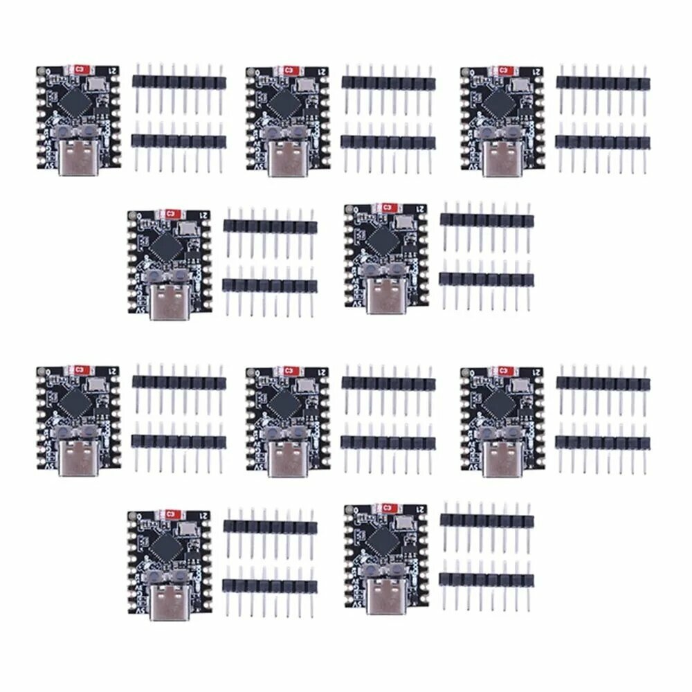 10 Мини-Плат Разработки ESP32-C3 С WiFi И Bluetooth Для
