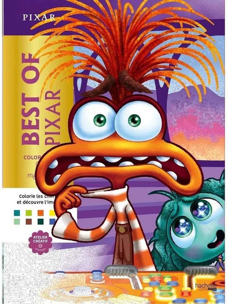 Раскраска дисней по номерам дисней Coloriages mysteres Disney