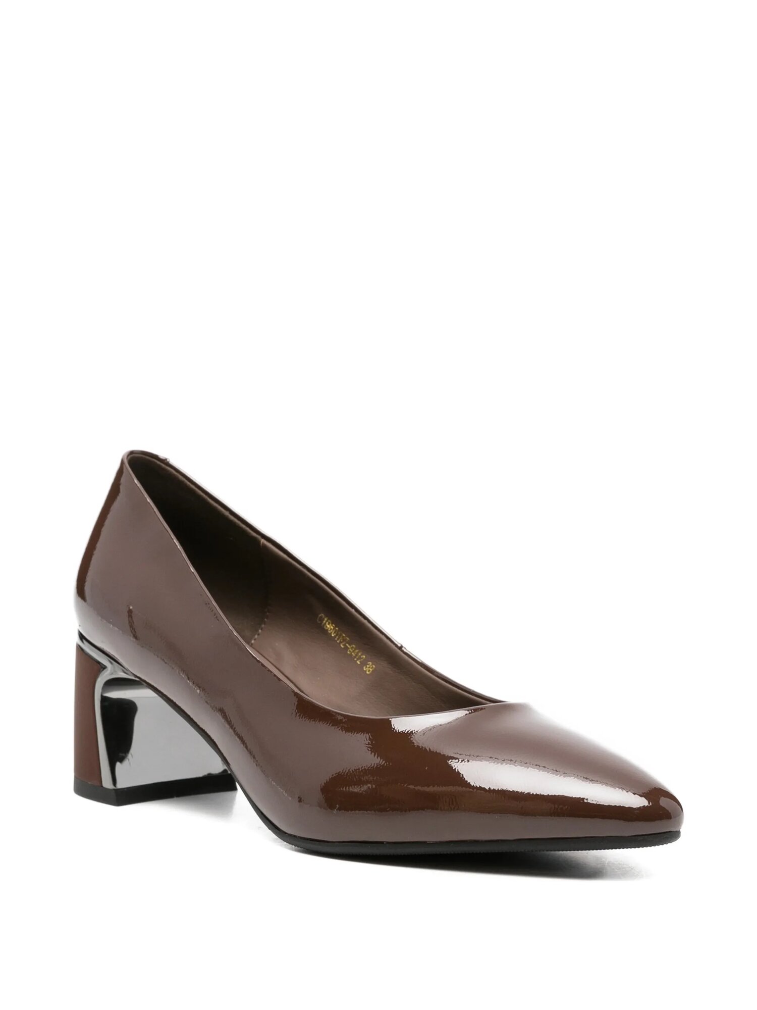 Туфли SERGIO MORETTI Pointed pumps, размер 37, brown — фото 1