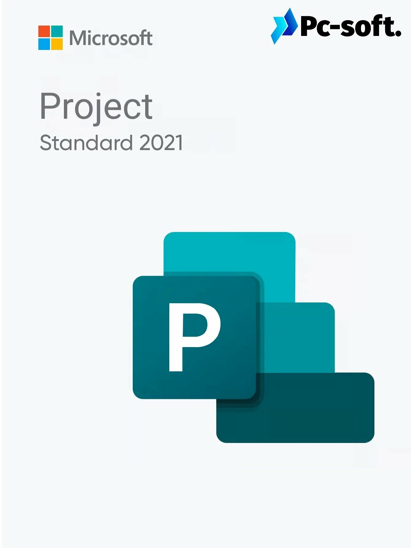 Microsoft Project Standard 2021, лицензия для Windows, 1 ПК — фото 1