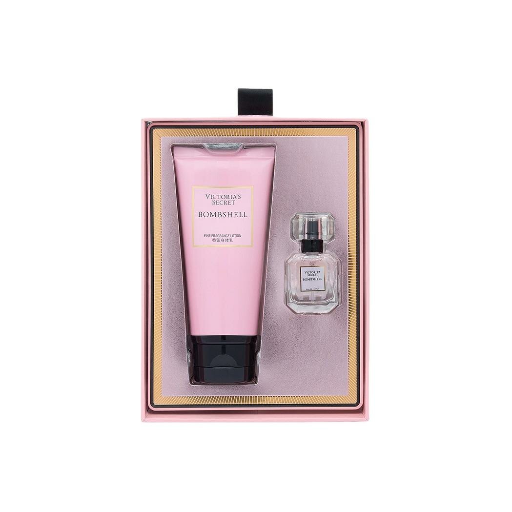 Набор парфюмированный унисекс Victoria's Secret Bombshell Body Lotion 100ml + Perfume 7.5ml