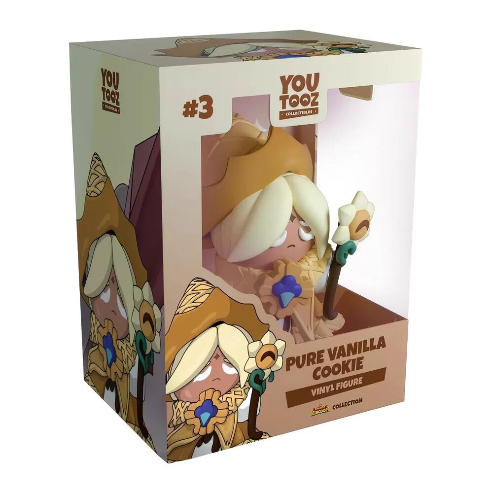 Youtooz Плюшевая игрушка "Cookie Run Kingdom", Pure Vanilla Cookie,11.43cm