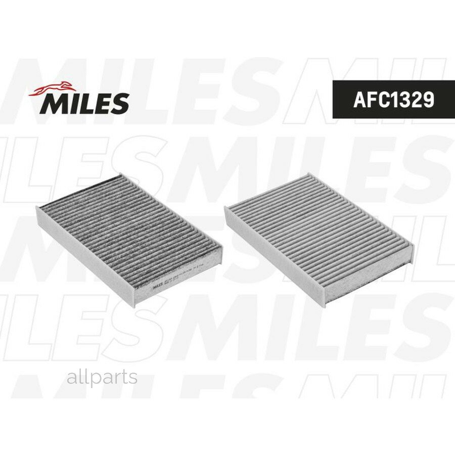 MILES AFC1329 Фильтр салона RENAULT FLUENCE/NISSAN JUKE угольный