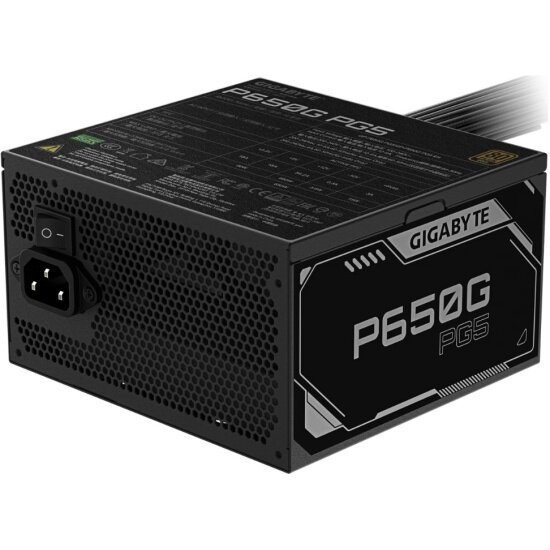 Блок питания Gigabyte GP-P650G PG5, 650W, 80+ Gold