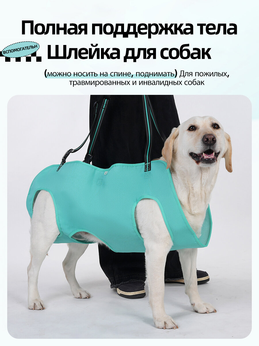 Поводок-подъемник для собак с ограниченными возможностями, для пожилых и травмированных собак