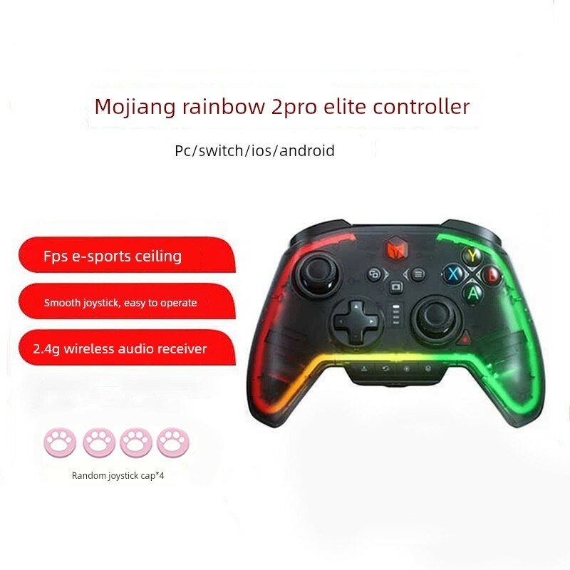 Игровой контроллер Mojiang Rainbow 3 для ПК, Steam, Rainbow 2 Pro, мобильных телефонов, Switch 2, беспроводной