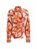 Рубашка DOLCE & GABBANA Majolica, размер 44, бежевый/белый