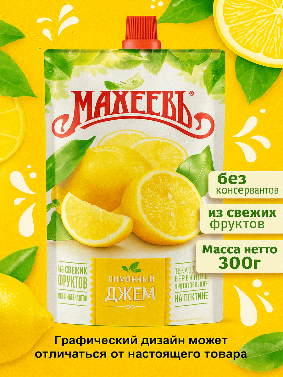 Джем Махеевъ Лимонный, 300 г