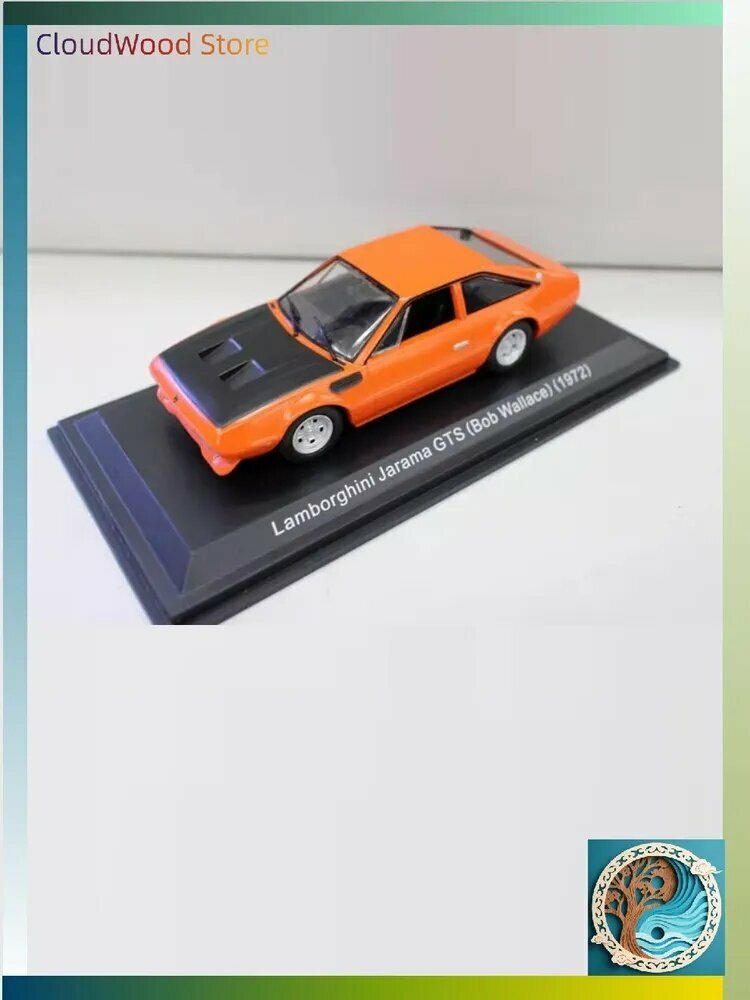 Эксклюзивная коллекционная модель Lamborghini Jarama GTS 1972 года в масштабе 1 к 43, созданная Бобом Уоллесом из легкого сплава
