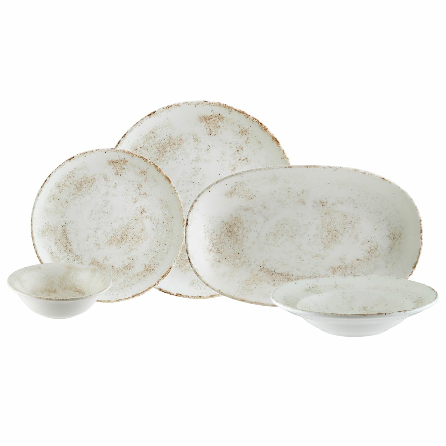 Столовый сервиз Bonna Nacrous Matt Gourmet premium porcelain dinner set BON64426
