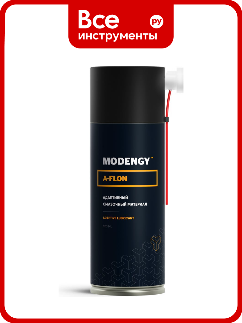 Смазка MODENGY A-FLON 99811, тефлон, аэрозоль, сухая, адаптивная, 500 мл