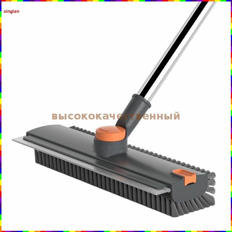 Щетка Для Пола В Ванной С Длинной Ручкой, Ковров И Туалета, Три Одном , Чистки