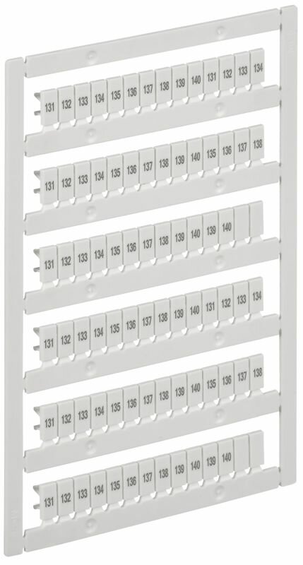 Маркер для CTS/CP 2.5кв. мм "131-140" ARMAFIX IEK AF-CT10D-M-D25-14