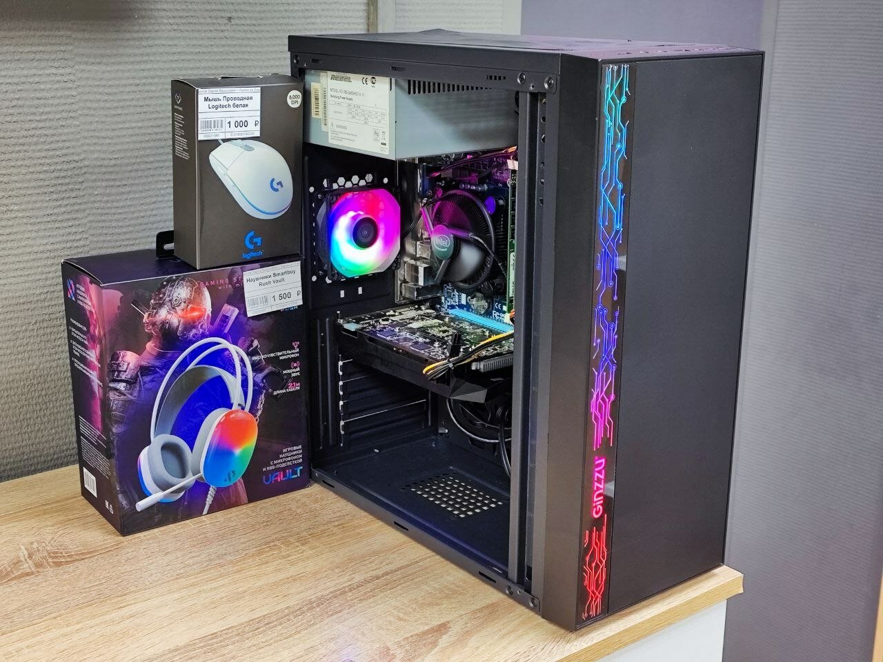 Игровой ПК Intel Core i3-3240\GTX 660 2GB\8Гб ОЗУ\256Гб ССД\Windows: 10 + Ms Office 10