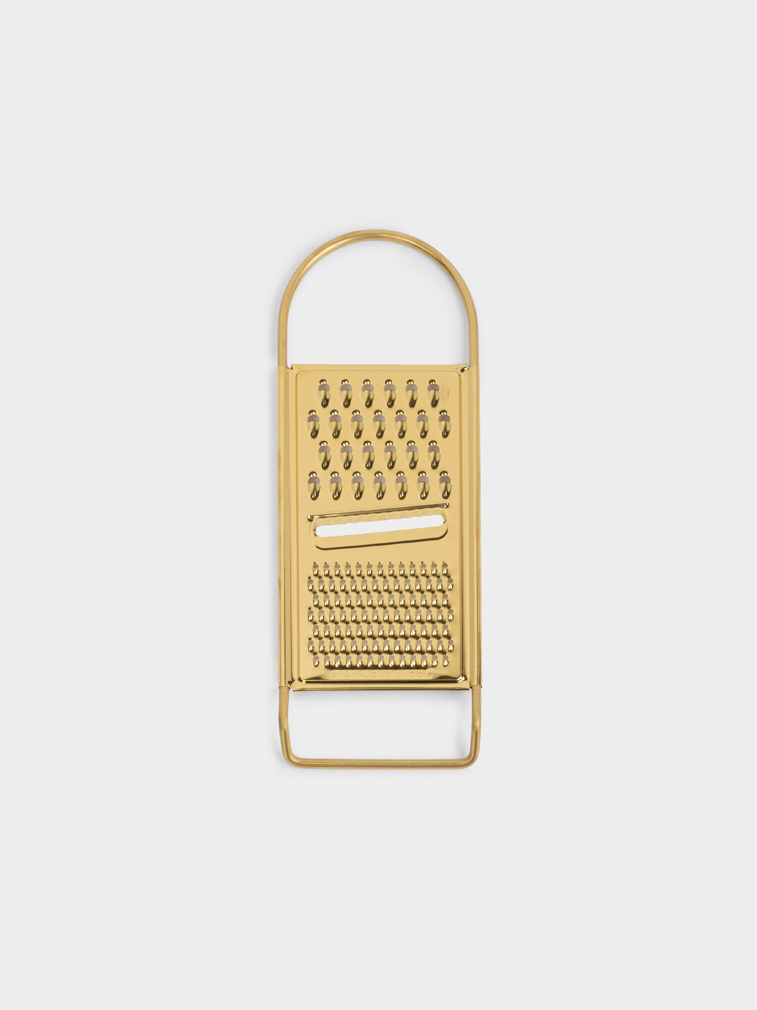 Терка, 30 см, сталь, золотистая, Classic gold, Kuchenland