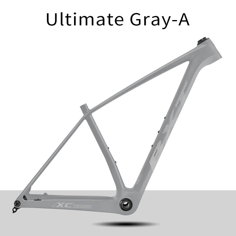 Карбоновая рама BXT T1000 MTB 29er, Серый, L Gloss