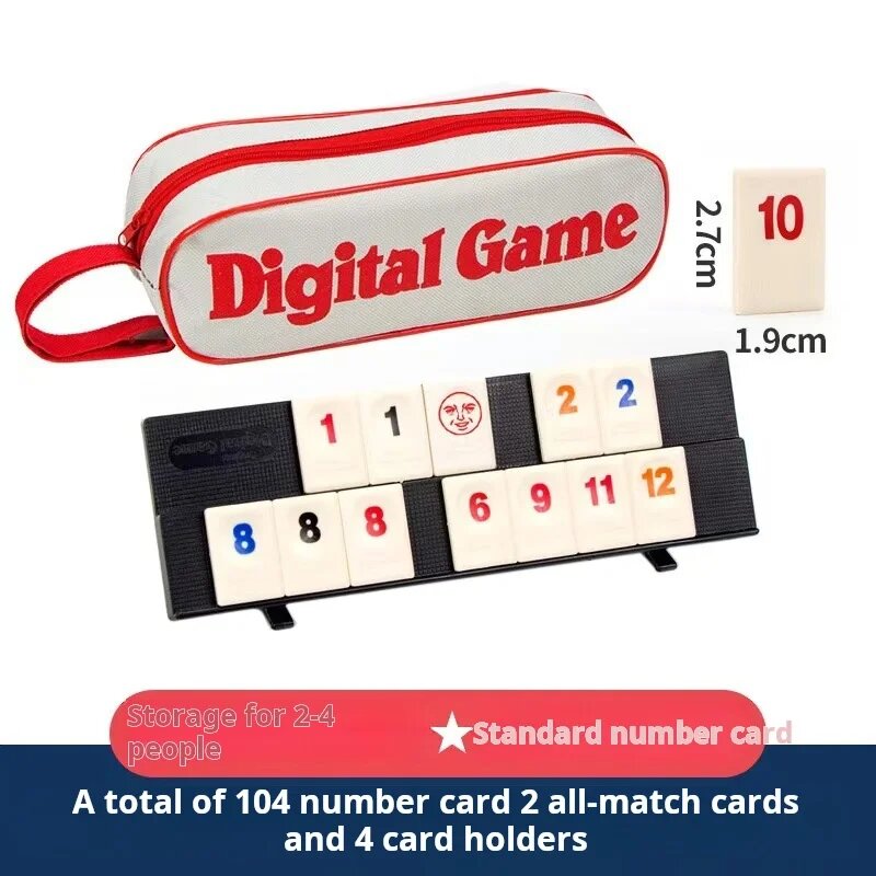 Rummy Cube игра 104 предмета